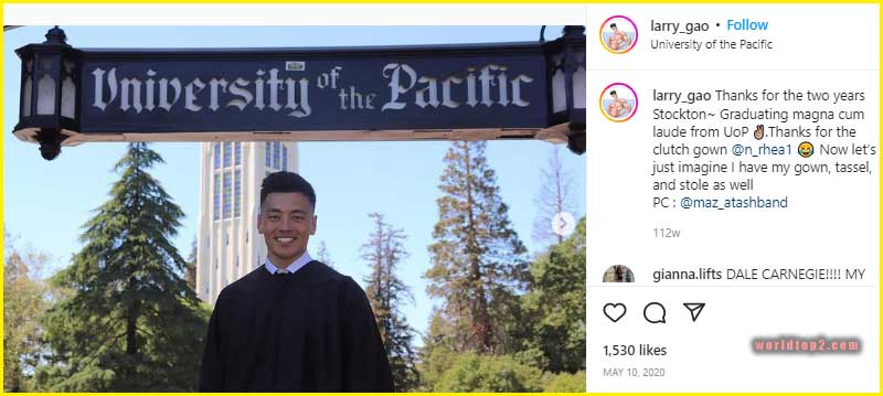 Larry Gao | Bio, Age, Height, Net Worth (2023), Gf, Family, Facts